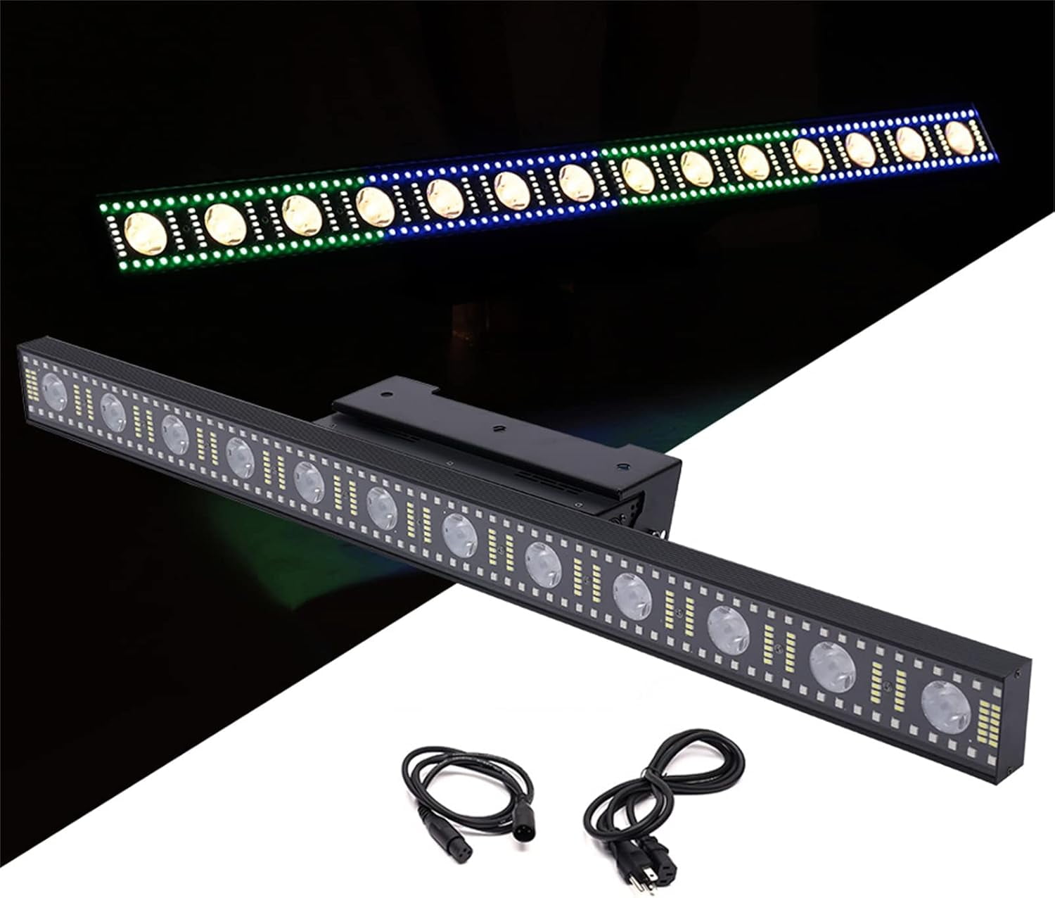 Stage Light Bar 3 in 1 LED RGB Beam Wash Light Bar 40" 120w DJ Wash ...