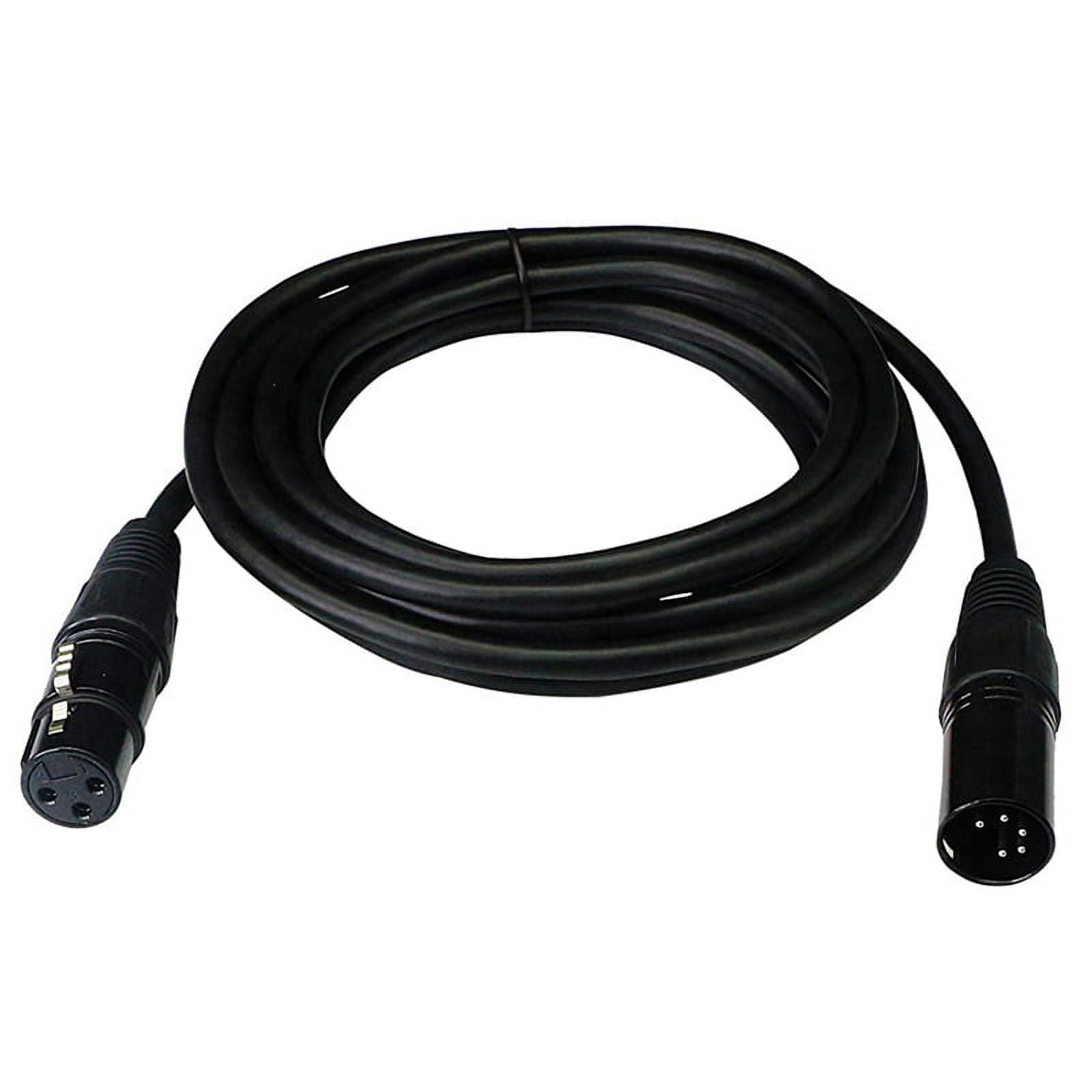 Stage Light Cable,DJ XLR Cable,3-Pin Female XLR to 5-Pin Male XLR ...