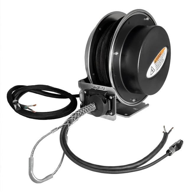 Stage Ninja PWRDATA-35-CTST 35 ft. Stainless Steel Dual Function Power ...