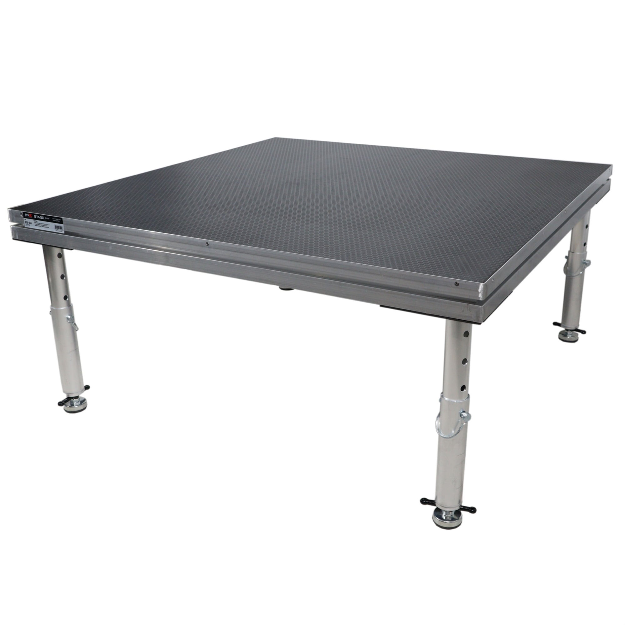 Stage One 4' x 4' Ft Stage Deck Incl. 16-22-inch (24-in Extended ...