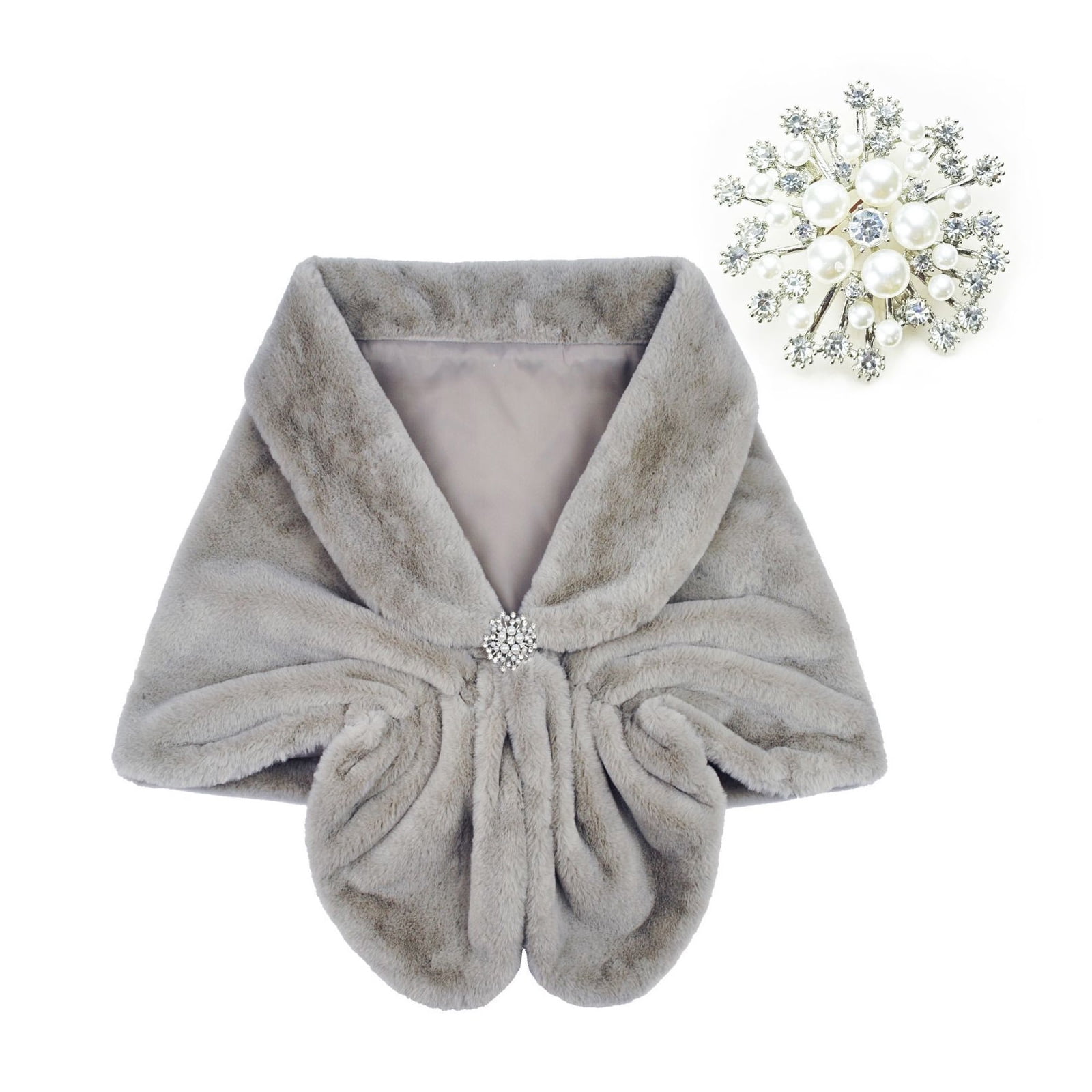 Stage Performances Shawls Suit Plush Widened Thick Imitation Furs ...
