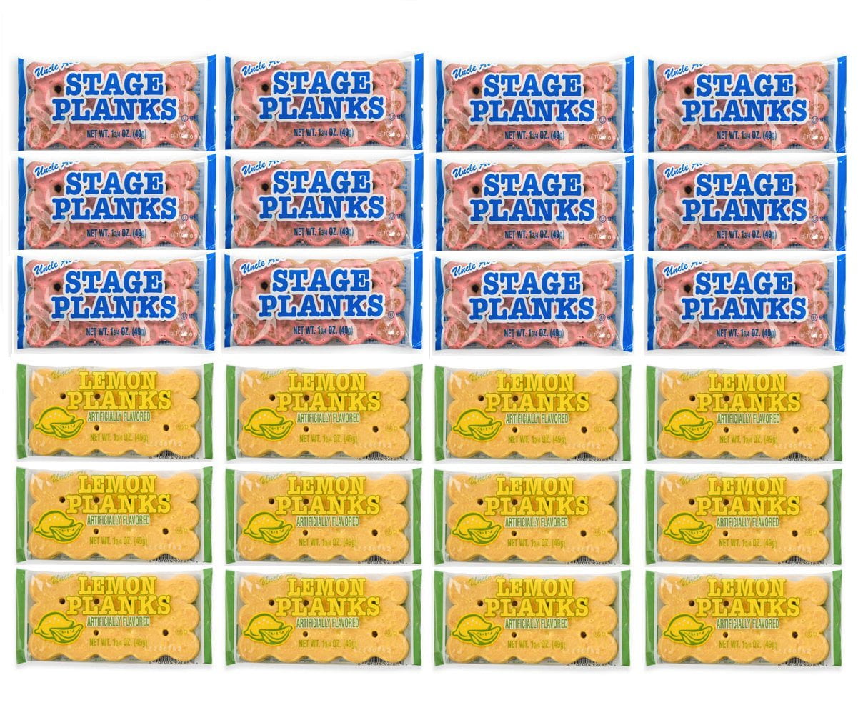 Stage Plank Cookies 24 Pack (12 Original, 12 Lemon) - Total Cookies ...