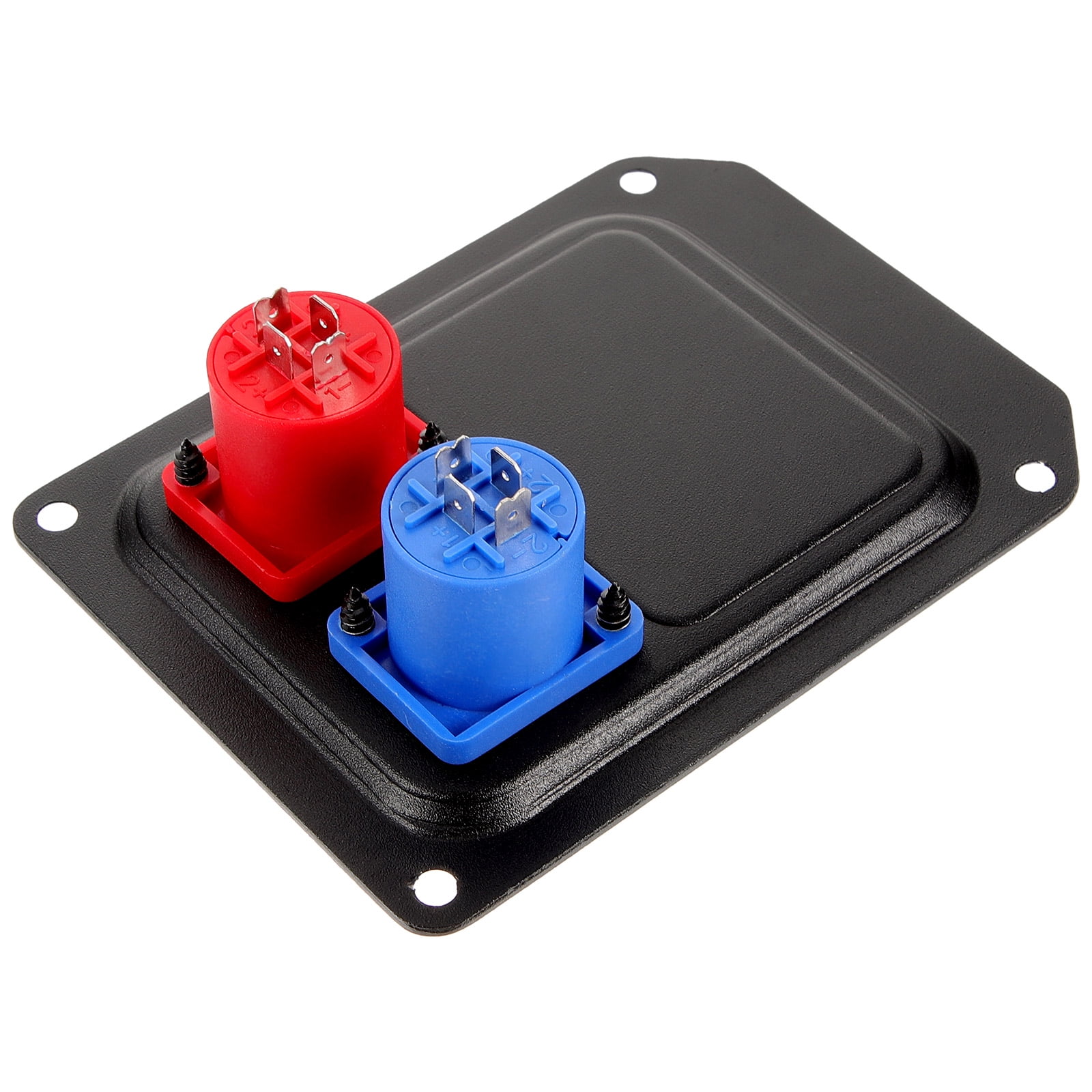 Stage Speaker Double Holes Socket Panel Professional Audio Speaker Back ...