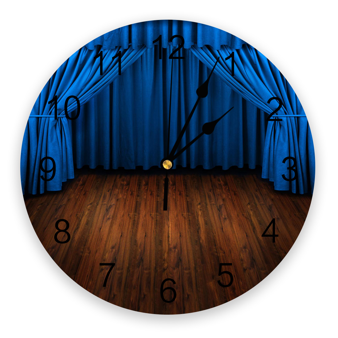 Stage Wall Clock Modern Design Living Room ration Kitchen Clock Mute ...