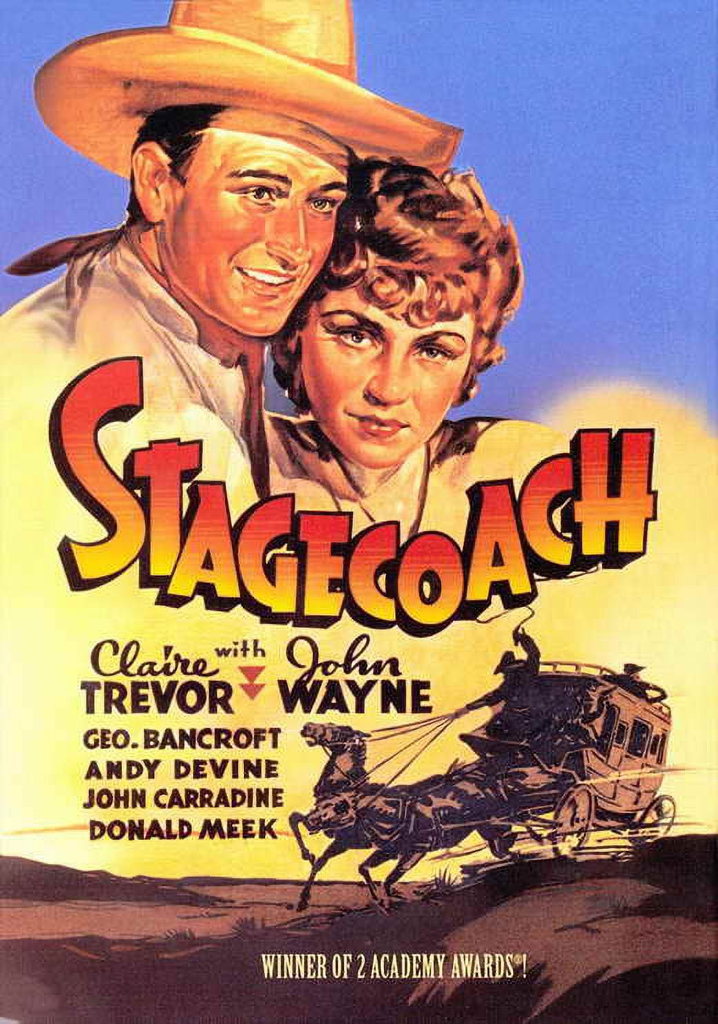Stagecoach Movie POSTER 27" x 40" Style B - Walmart.com