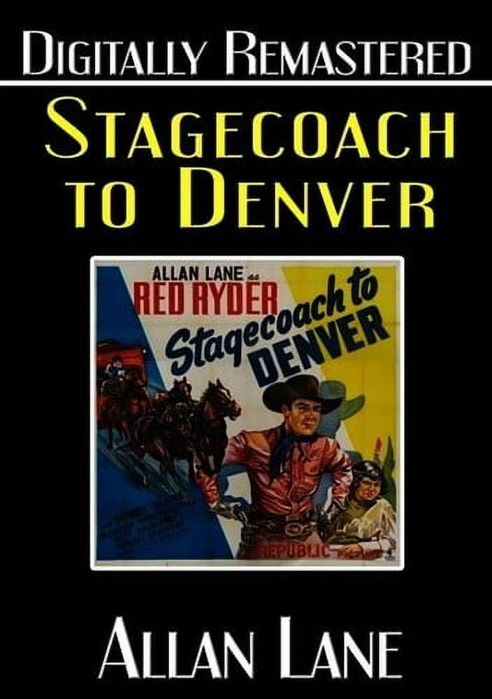 Stagecoach to Denver (DVD), Filmrise, Western - Walmart.com