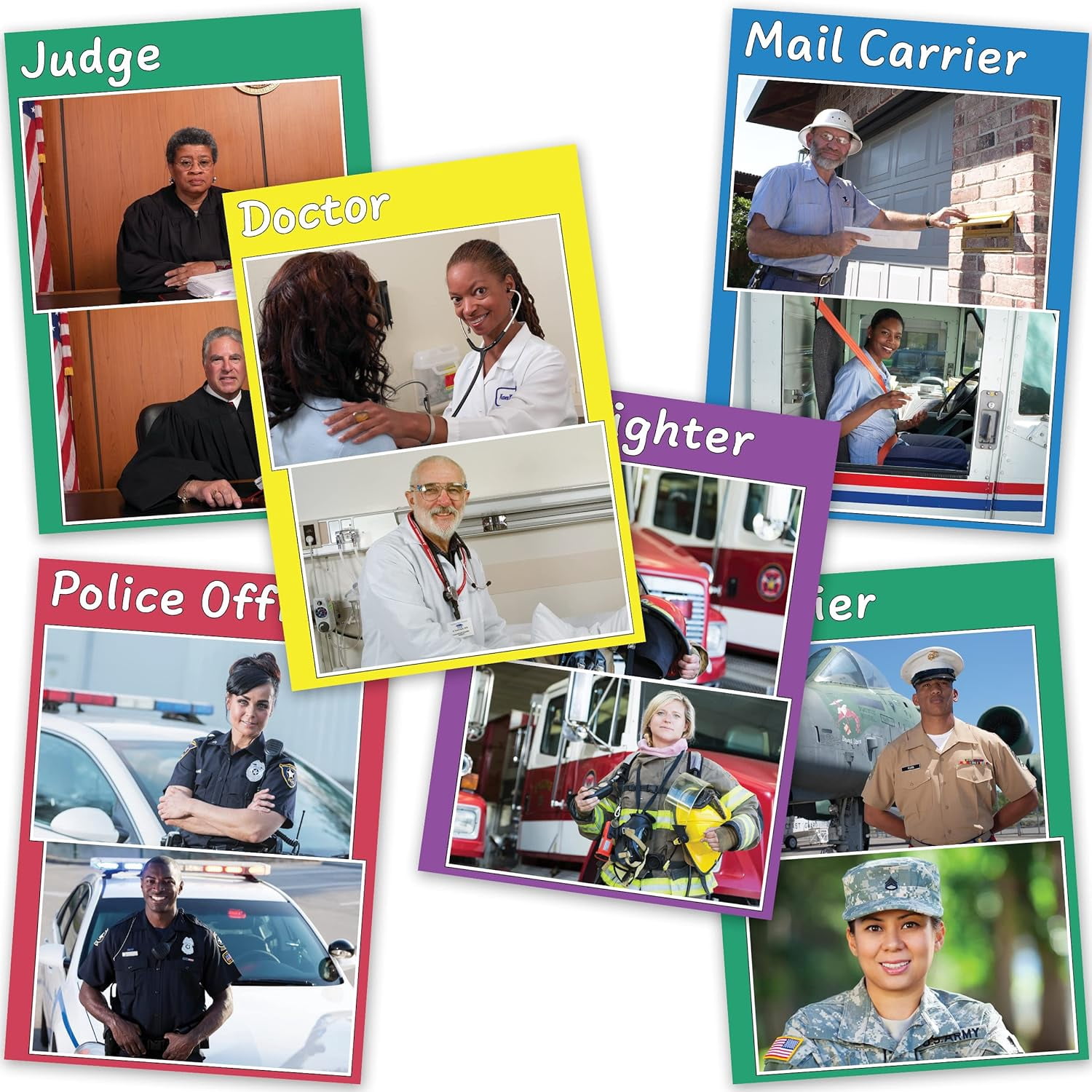 Stages Learning Materials Community Helpers Real Life Learning Poster ...