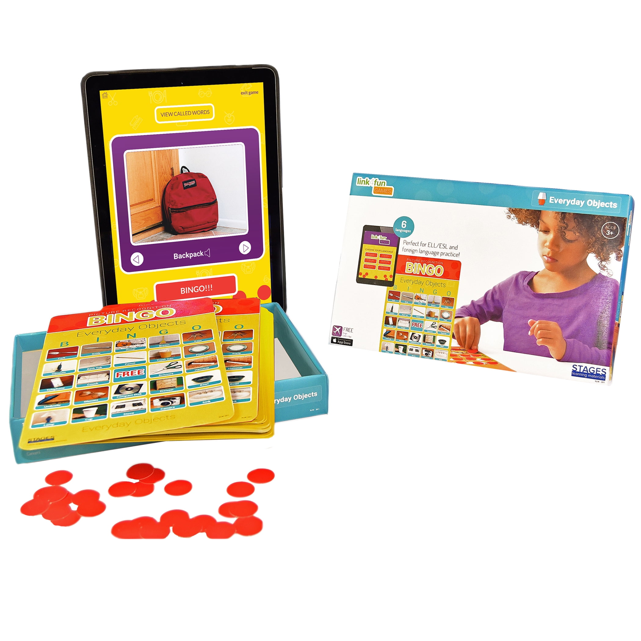 Stages Learning Materials® Everyday Objects Bingo - Walmart.com