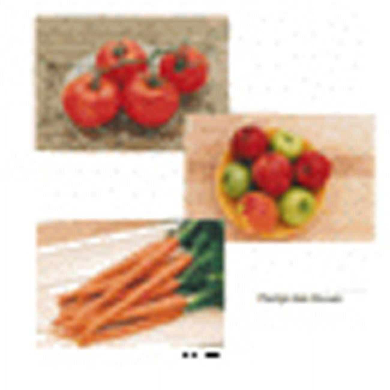 Stages Learning Materials Fruits & Vegetables Poster Set - Walmart.com