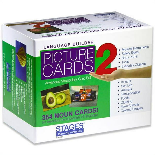 Stages Learning Materials Language Builder Picture Cards, Nouns Set 2 ...
