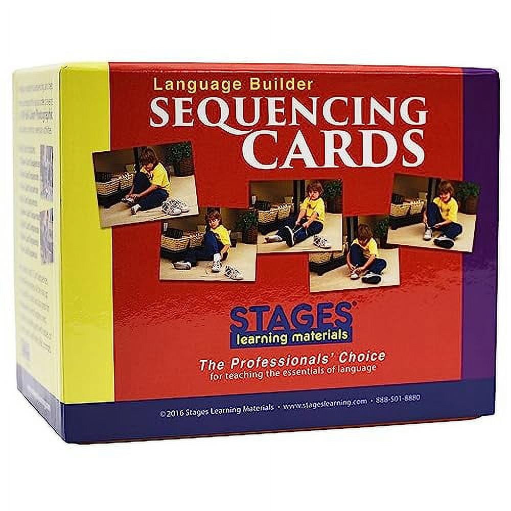 Stages Learning Materials Language Builder Picture Cards, Sequencing ...
