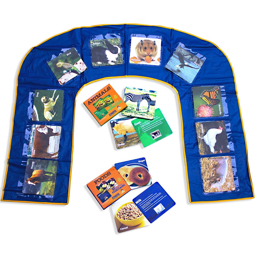 Stages Learning Materials Language OIF8 Builder Uplay Mat and Flashcard ...