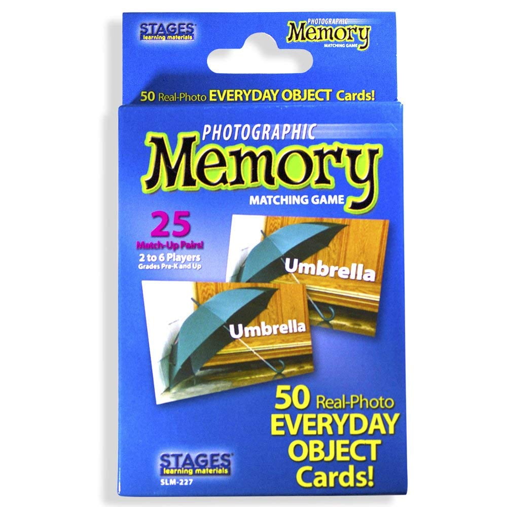 Stages Learning Materials Picture Memory Everyday Objects Card Game ...