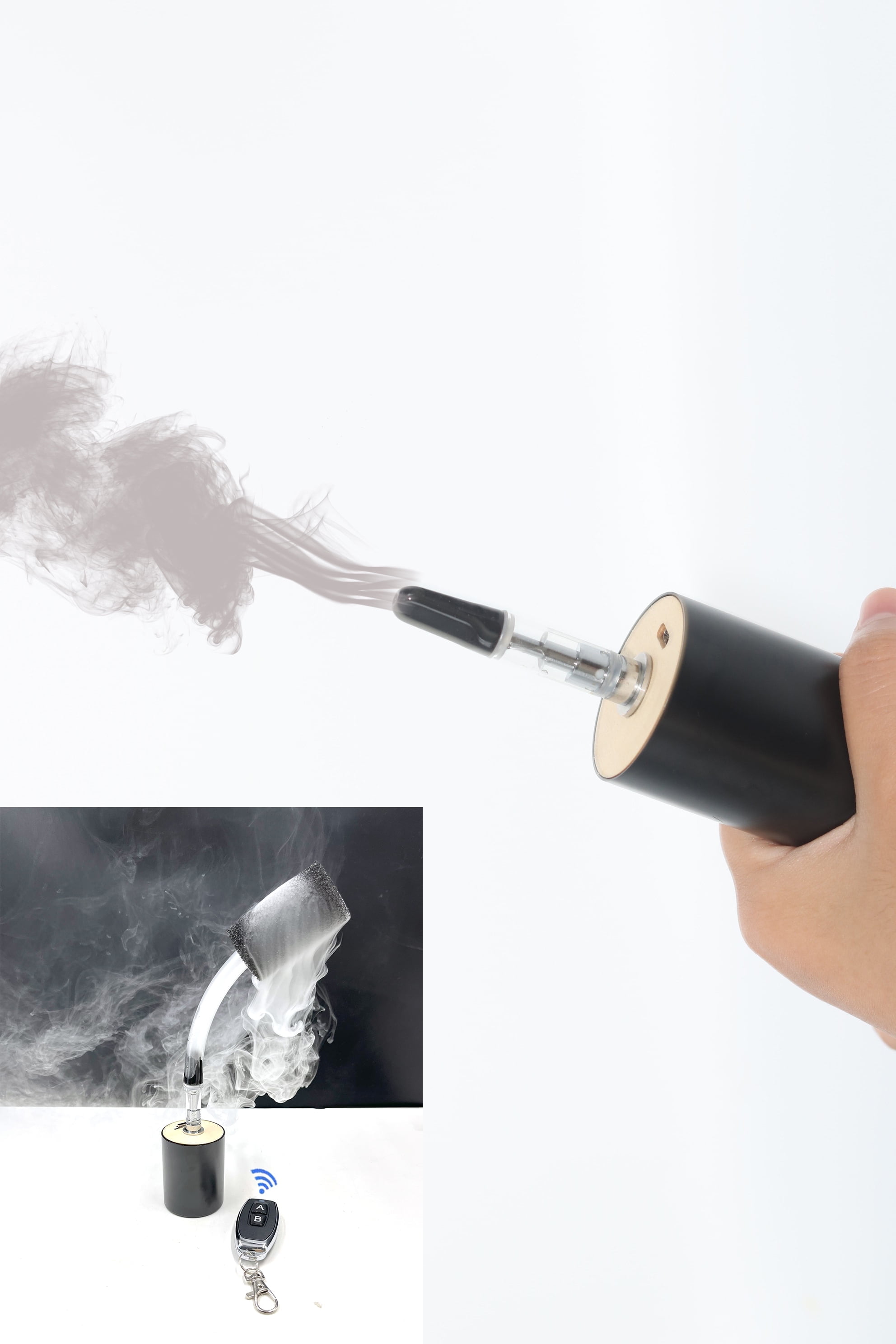 Stagesfogger Portable Handheld Fog Machine with Remote Control ...