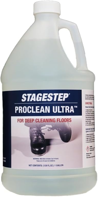 Stagestep™️ ProClean Ultra 1 Gallon, -Strength Heavy Duty Floor Cleaner ...