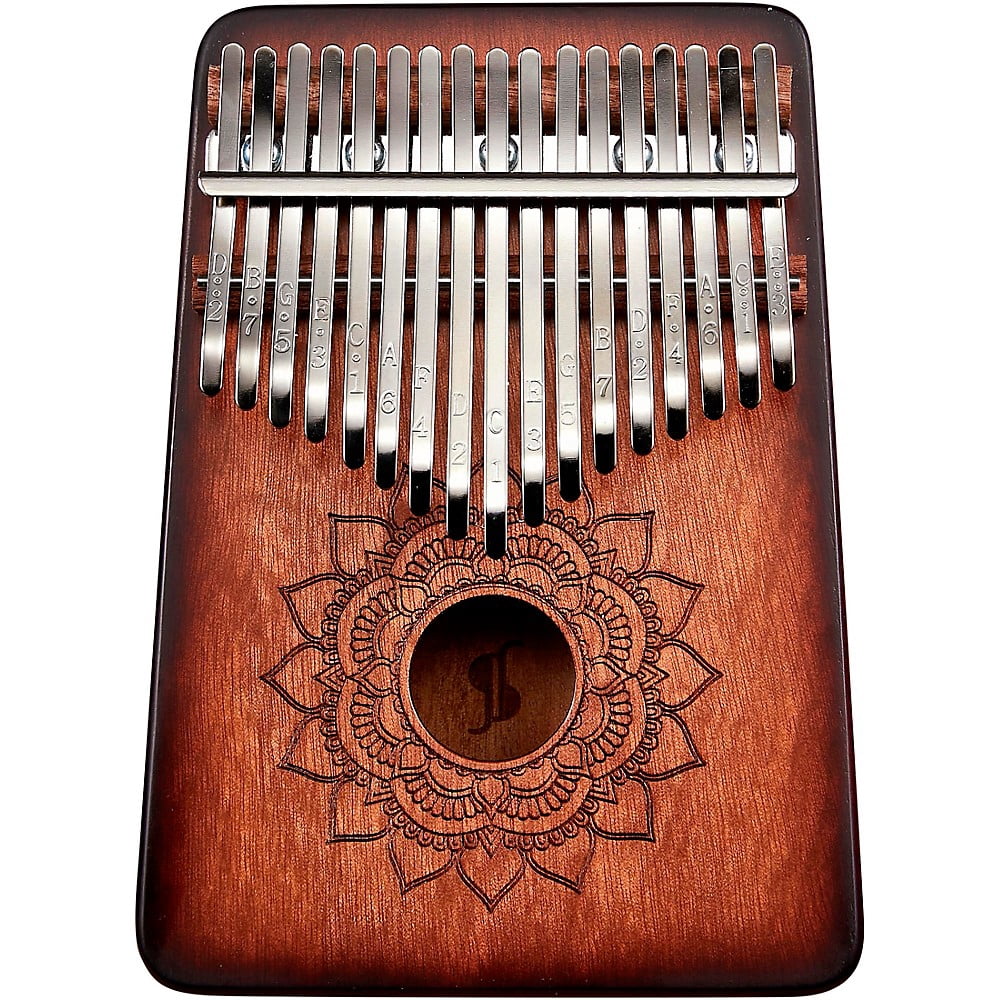 Stagg 17-Key Mahogany Kalimba - Walmart.com