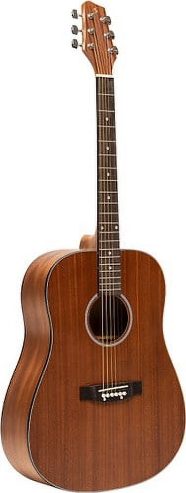 Stagg Acoustic Dreadnought Guitar - Natural Finish - SA25 D MAHO ...