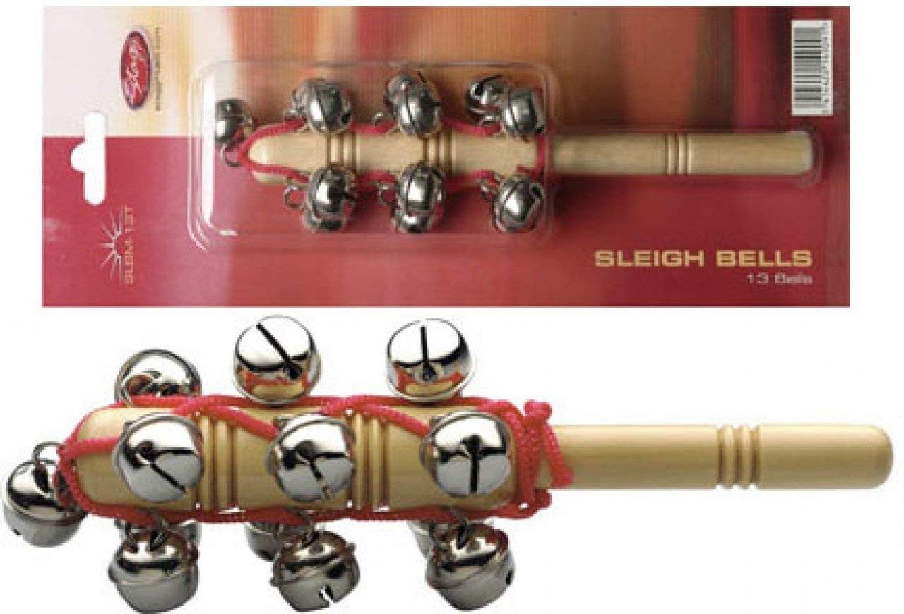 Stagg Model SLBM-13T Sleigh Bell Stick with 13 Jingle Bells - Walmart.com