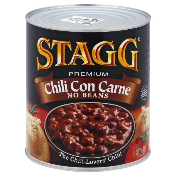 Stagg Premium Chili Con Carne - 108 Ounce can - Walmart.com