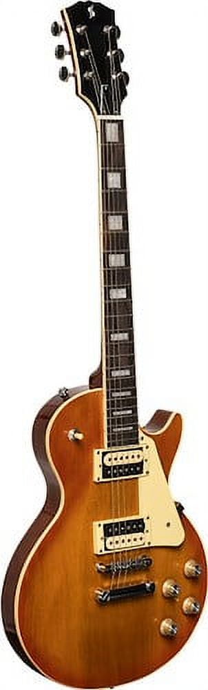 Standard Series Electric Guitar with Solid Mahogany Archtop Body, Tone ...