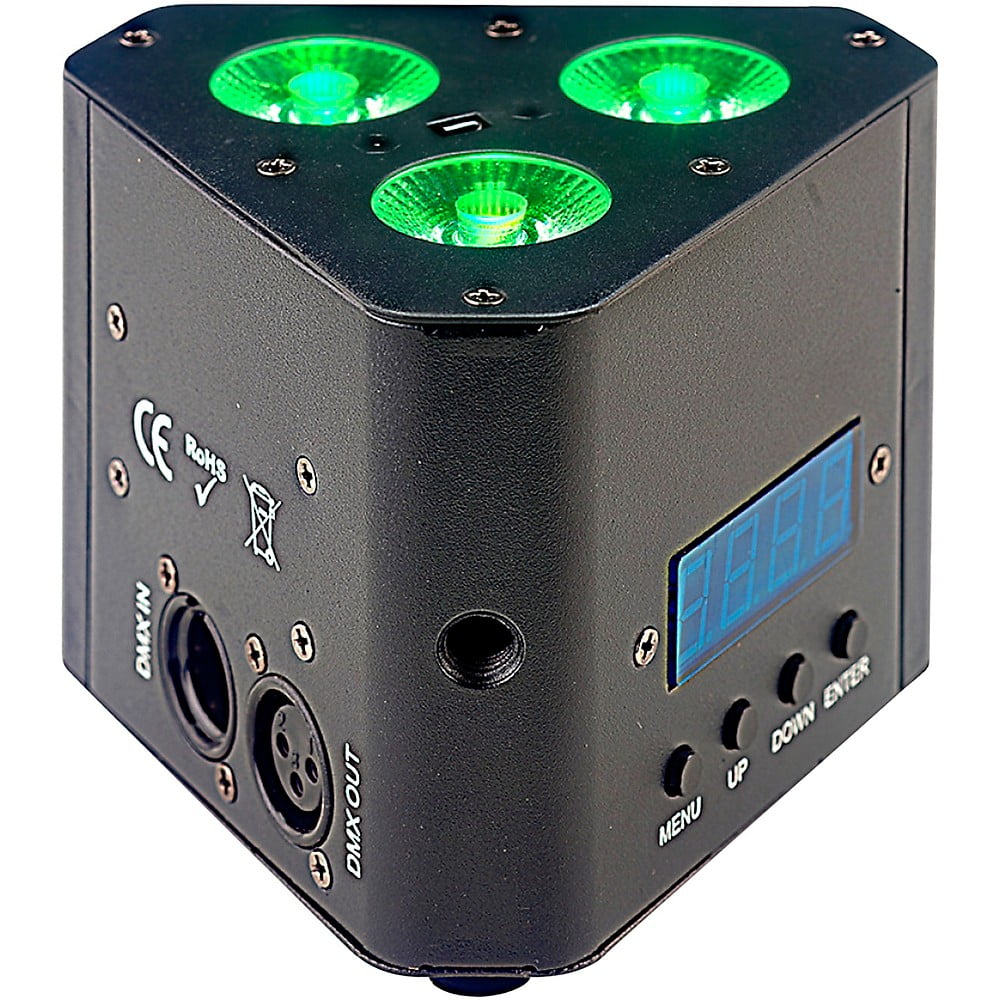 Stagg SLI-TRUSS34-1 Triangle-Shaped 4-in-1 LED Wash Light for Tri ...