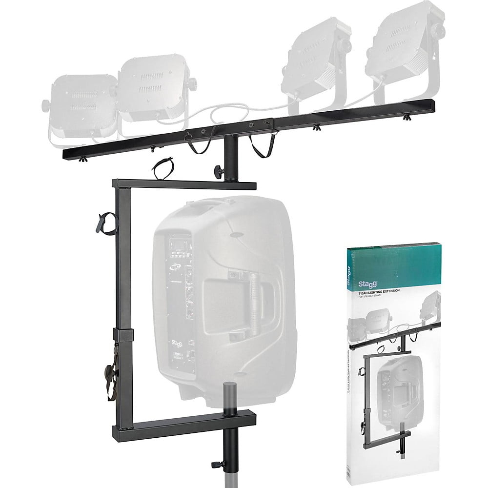 Free Shipping! Stagg SPS2LIS T-Bar Lighting Extension for Speaker Stand ...