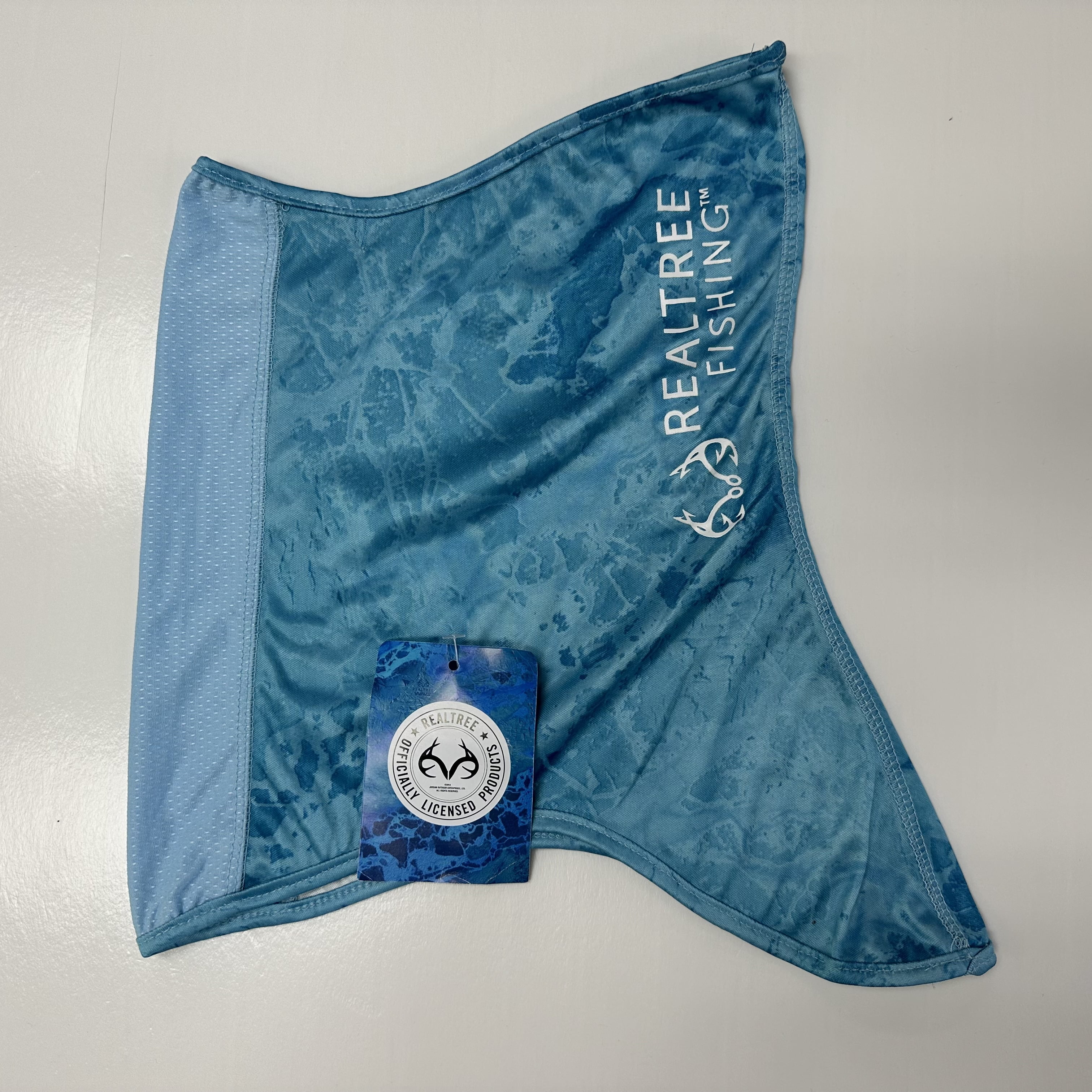 Staghorn Realtree Face Gaiter Mask, Light Blue Camo, Fishing Boating ...