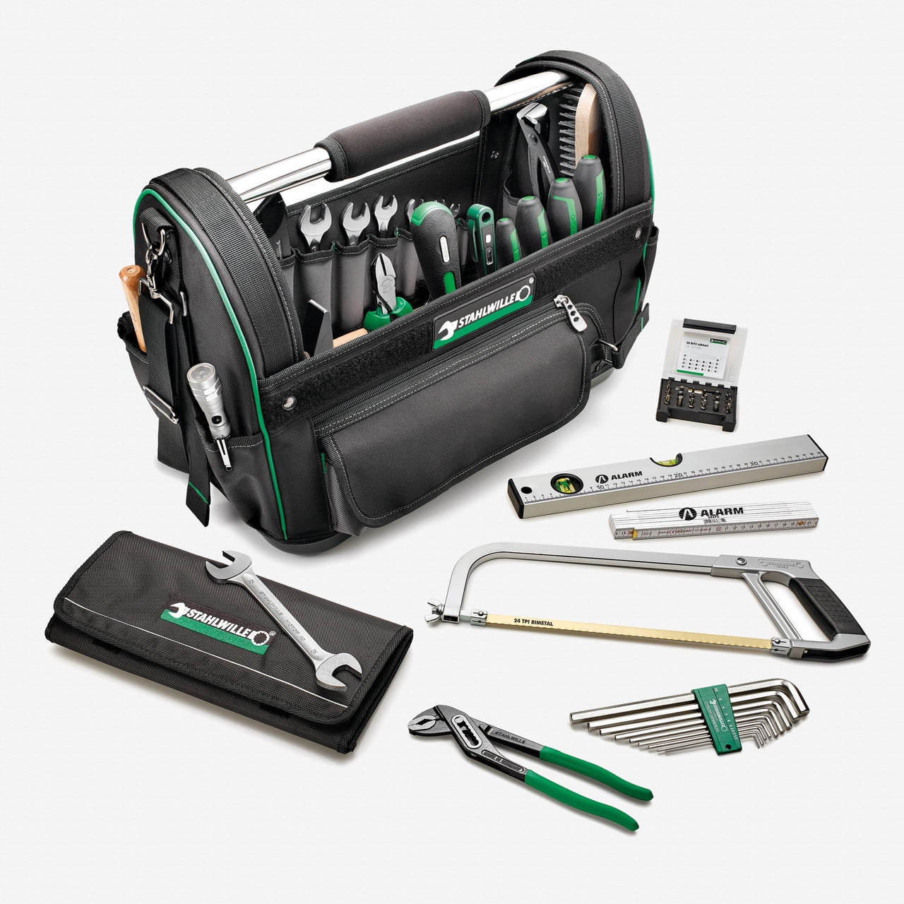 Stahlwille 13219/58 Craftsman's Universal Tool Set in Textile Tool Bag ...