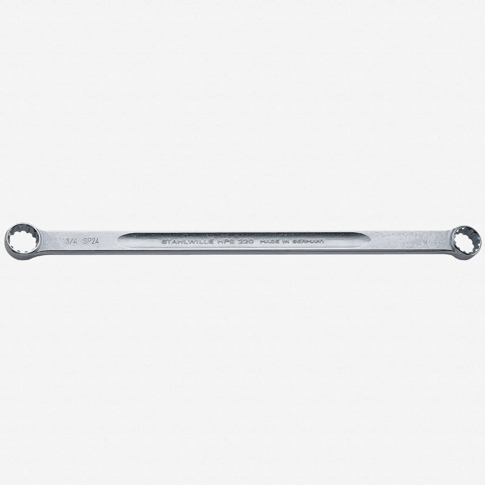 Stahlwille 220aSP Double ended ring Spanner, 26 x 30 Spline size (13/16 ...