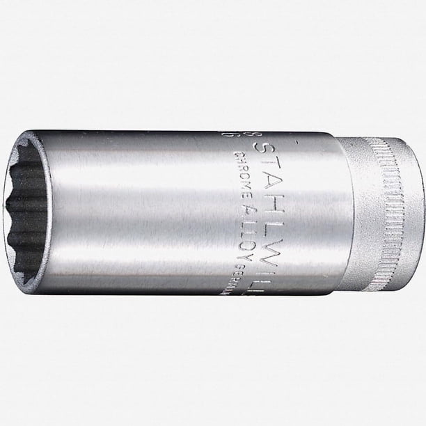 Stahlwille 46 Extra Deep 3/8" 12-pt Socket, 21 mm - Walmart Business ...