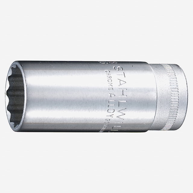 Stahlwille 46a Extra Deep Socket, 3/8" Drive, 12 Point, 15/16 ...