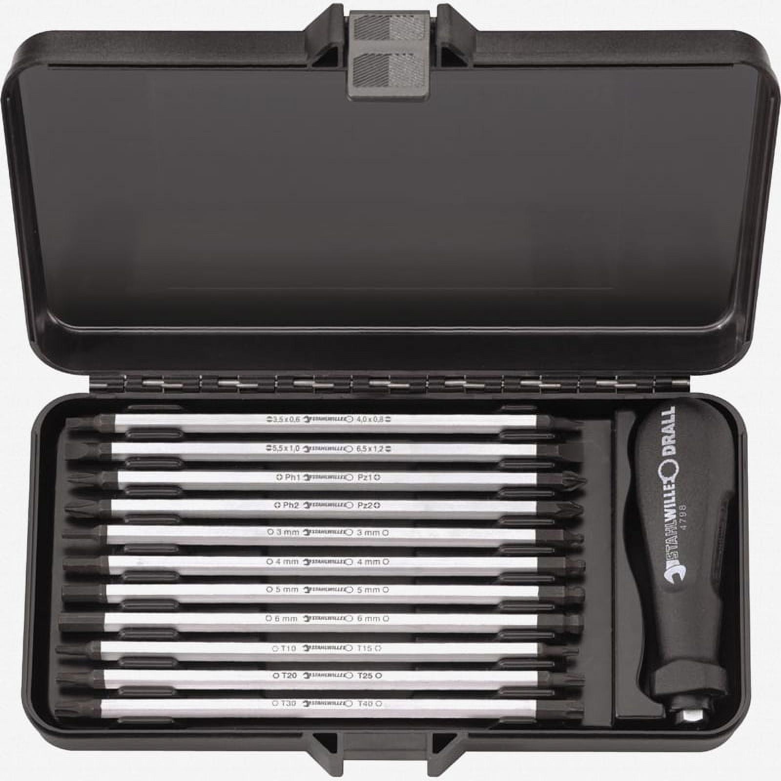 Stahlwille 4798 11 Piece Reversible Blade Screwdriver Set - Walmart.com