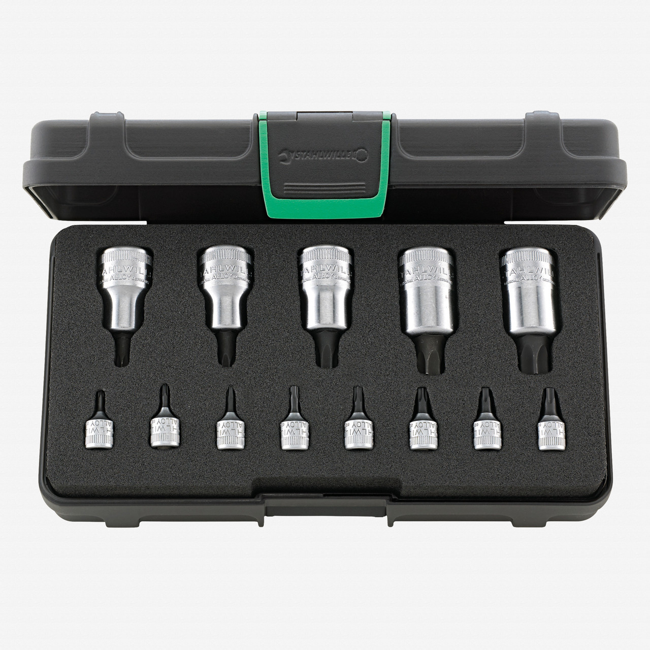 Stahlwille 54TX/44KTX/13 Inside Torx Socket Set, 1/4" Drive, 1/2" Drive ...
