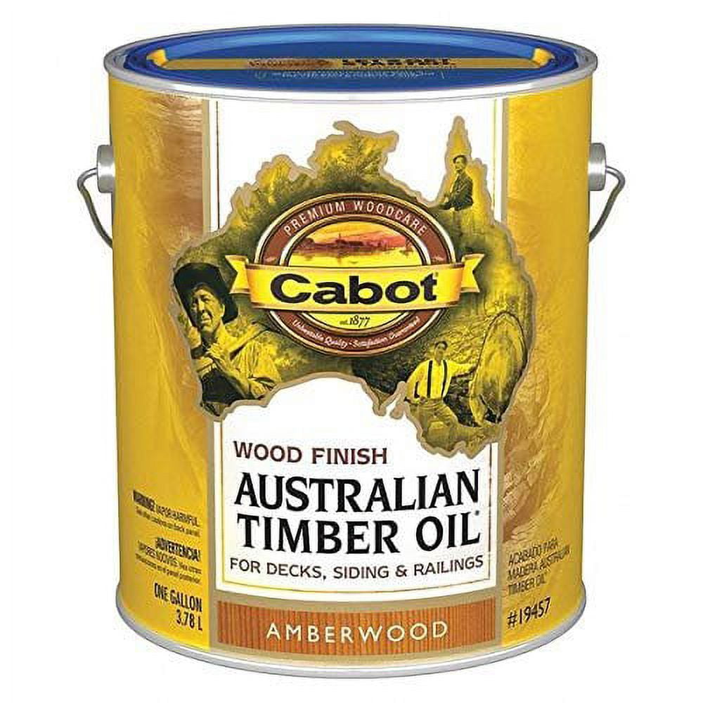 Stain, Amberwood, Toned Flat, 1gal - Walmart.com