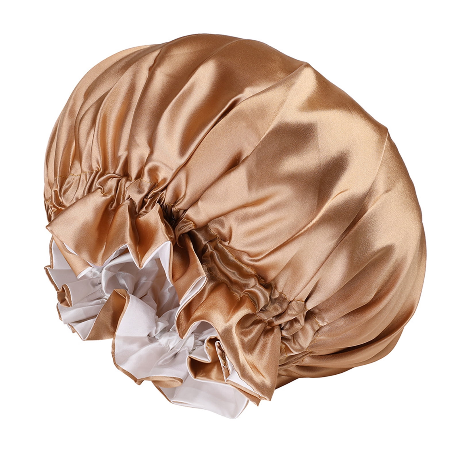 Stain Bonnet Silky Sleep Cap Adjustable Satin Cap for Night Sleeping ...