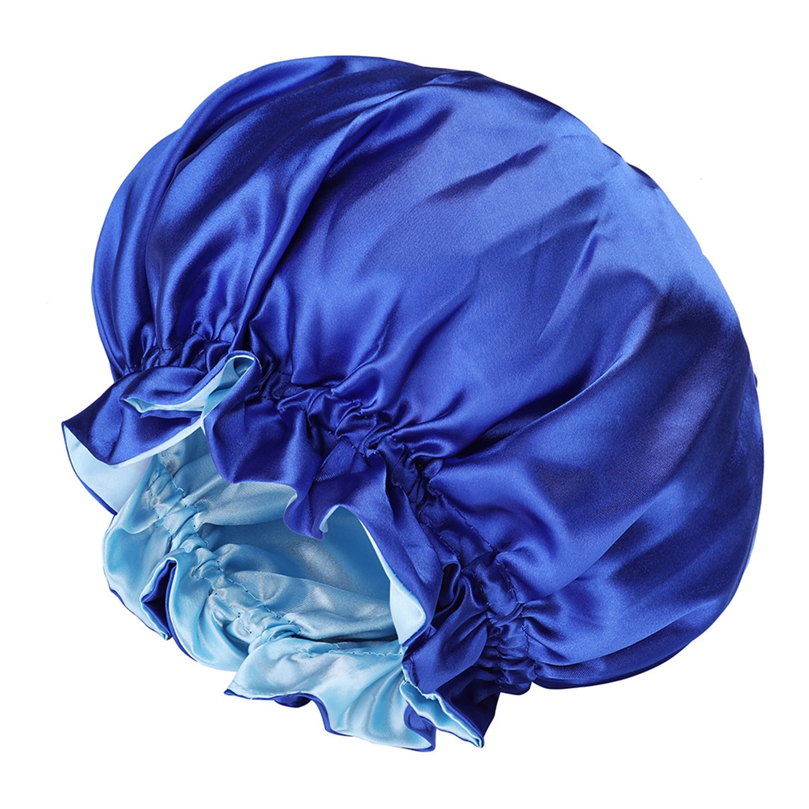 Stain Bonnet Silky Sleep Cap Adjustable Satin Cap for Night Sleeping ...