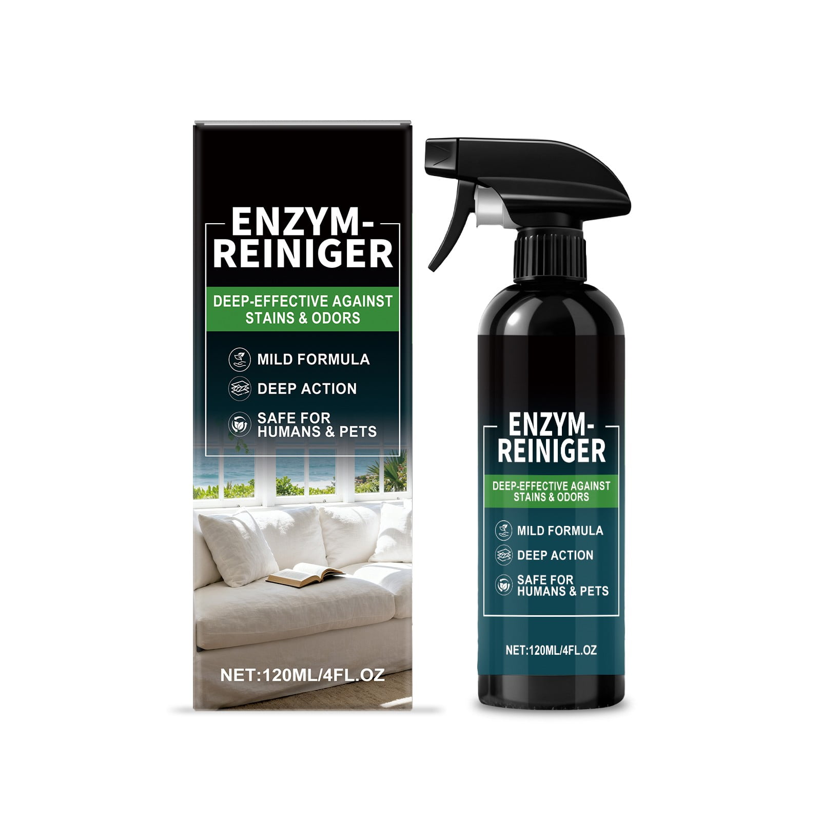 Stain Cleaner Powerful Stain Removal Reduce Kitchen and Bathroom ...