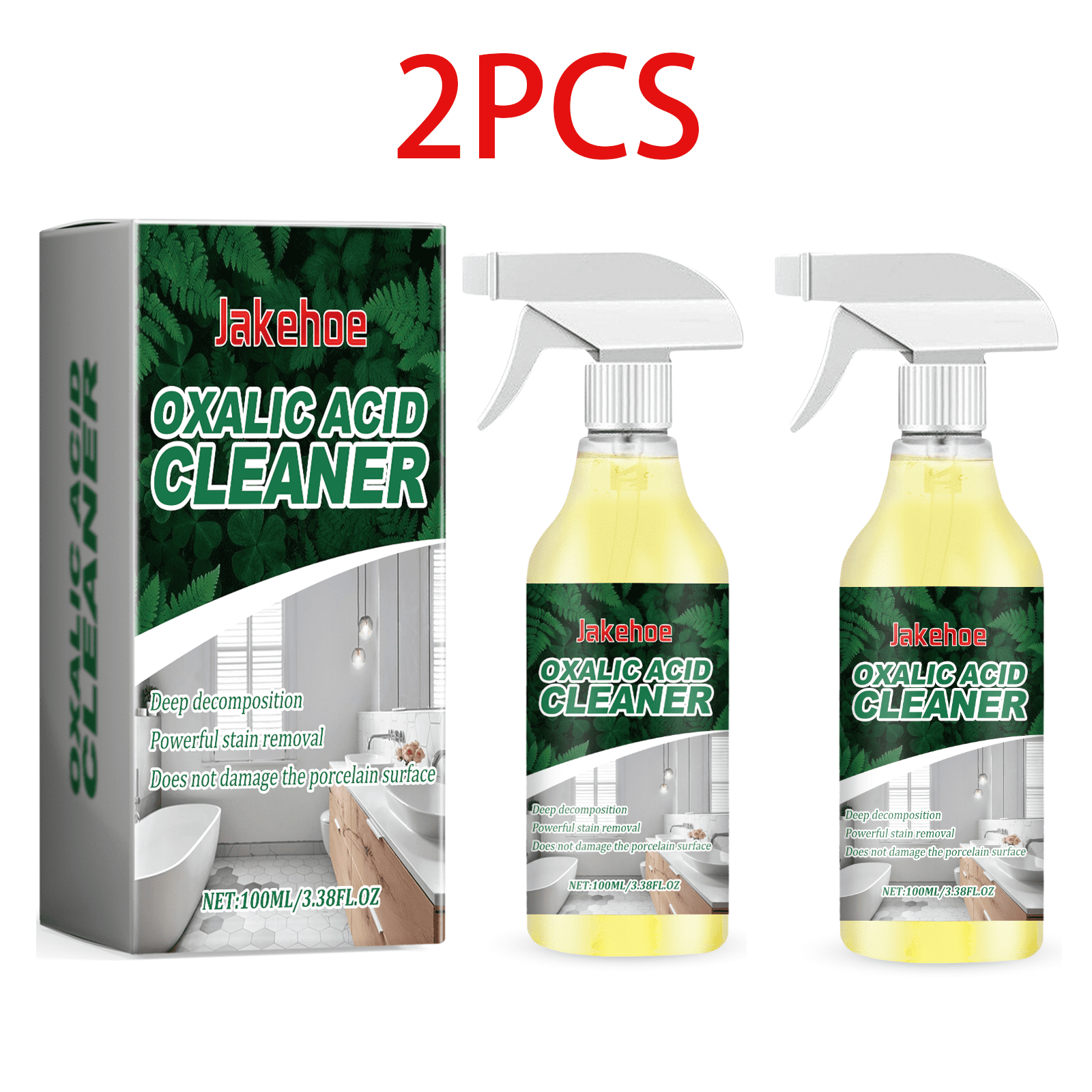 Stain-Lifting Bathroom Cleaner – Powerful Stain Removal, Eliminates ...