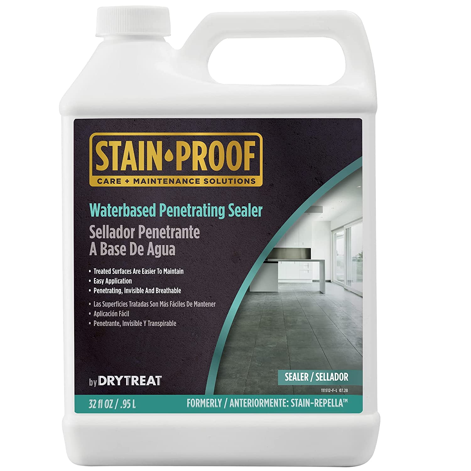 Stain Proof Waterbased Penetrating Sealer - 1 Qt., Protects Against ...