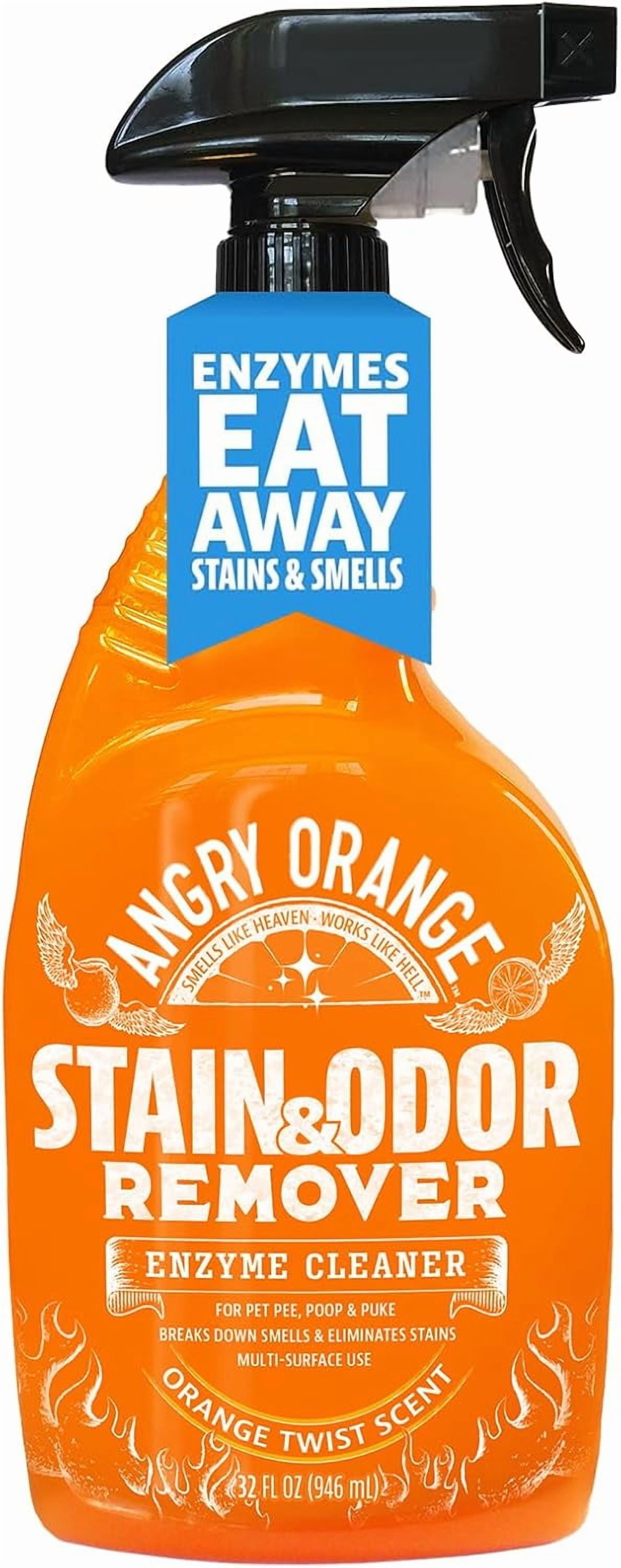 Stain Remover - 32oz Enzyme Pet Cleaner - Dog & Cat Urine Destroyer and ...