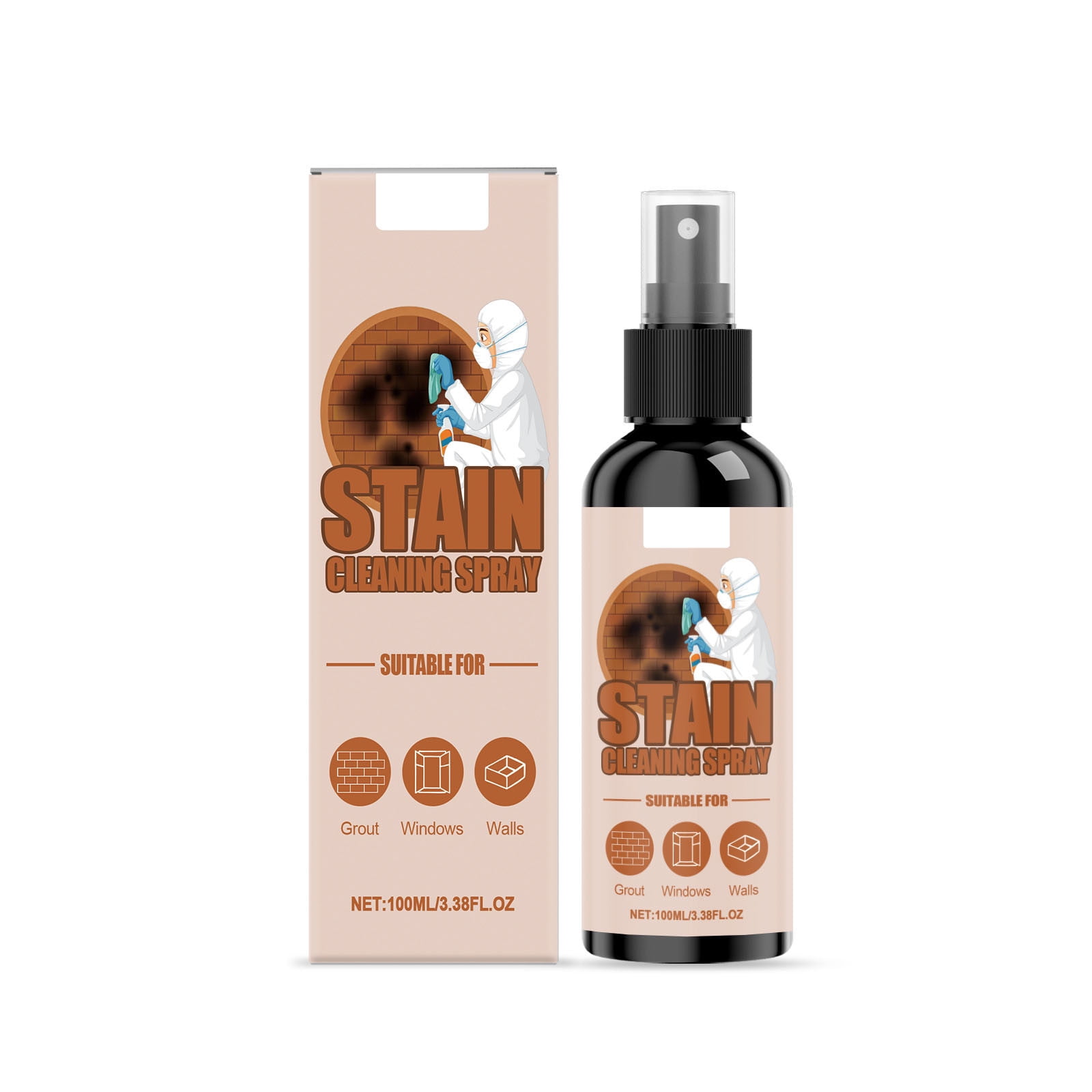 Stain-Removing Spray For Walls, Graffiti, Scratch Marks, Powerful ...