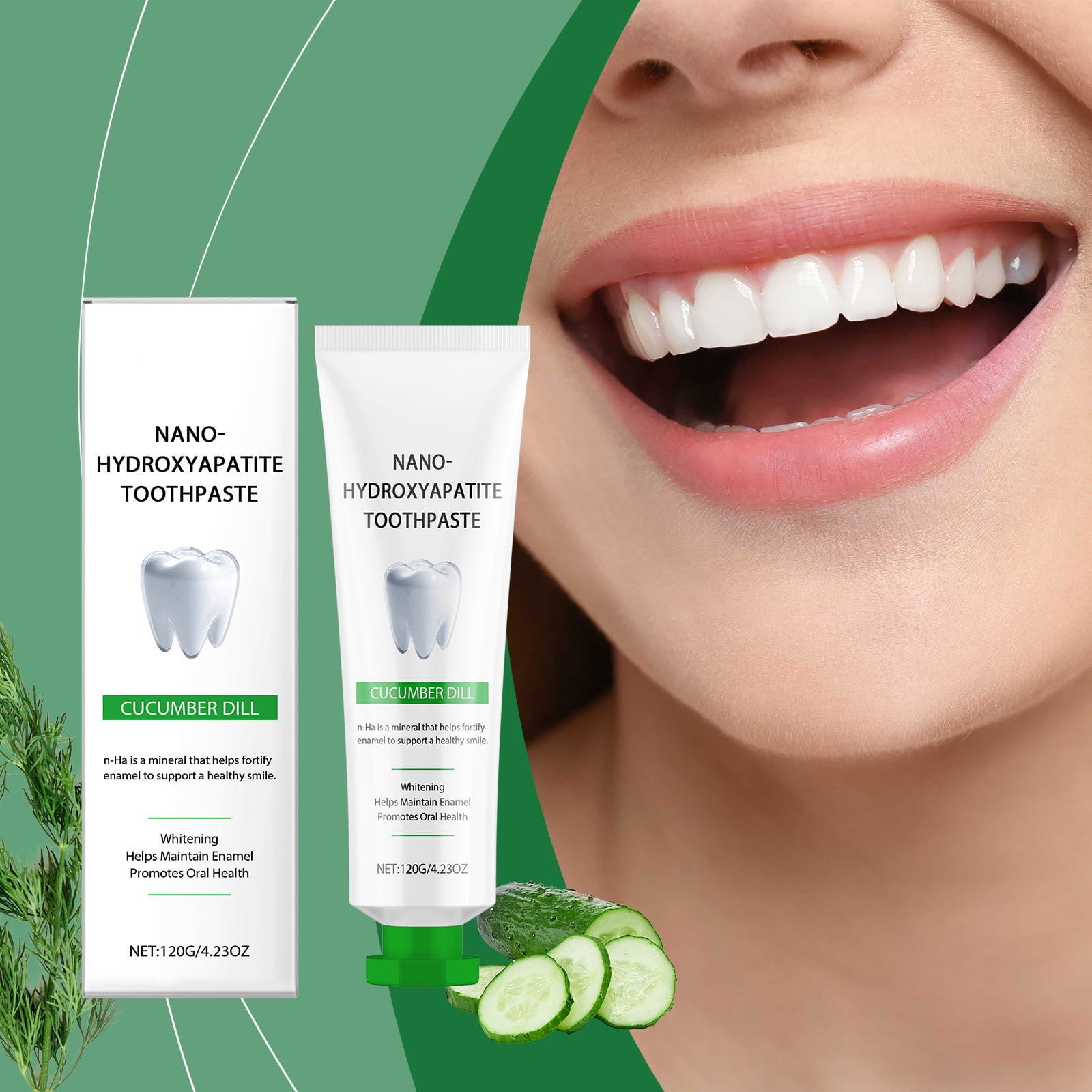 Stain Removing Whitening Toothpaste for Gum Protection with Refreshing ...