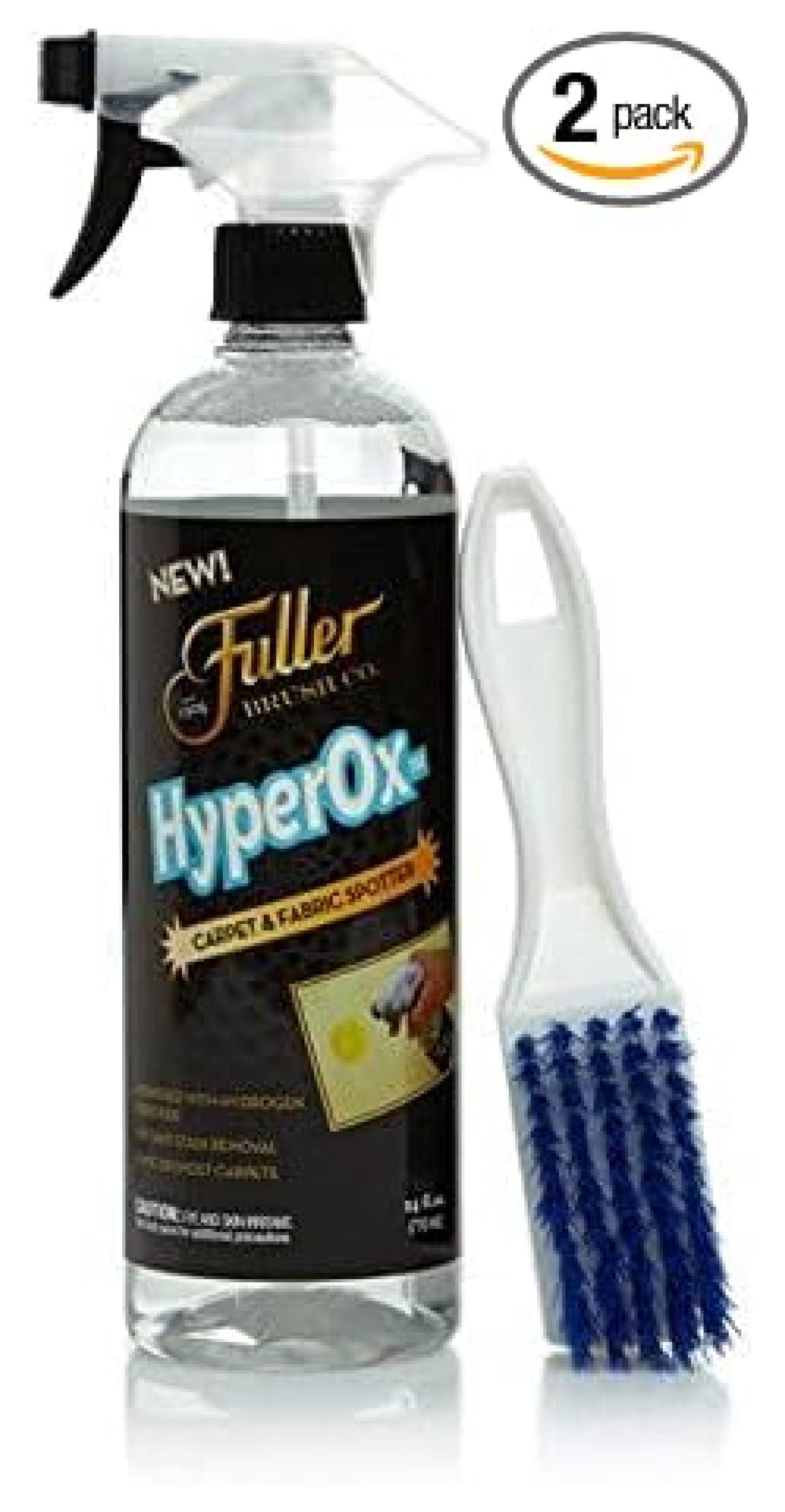 Stain & Spot Remover Kit with HyperOx Cleaner and Brush - Walmart.com