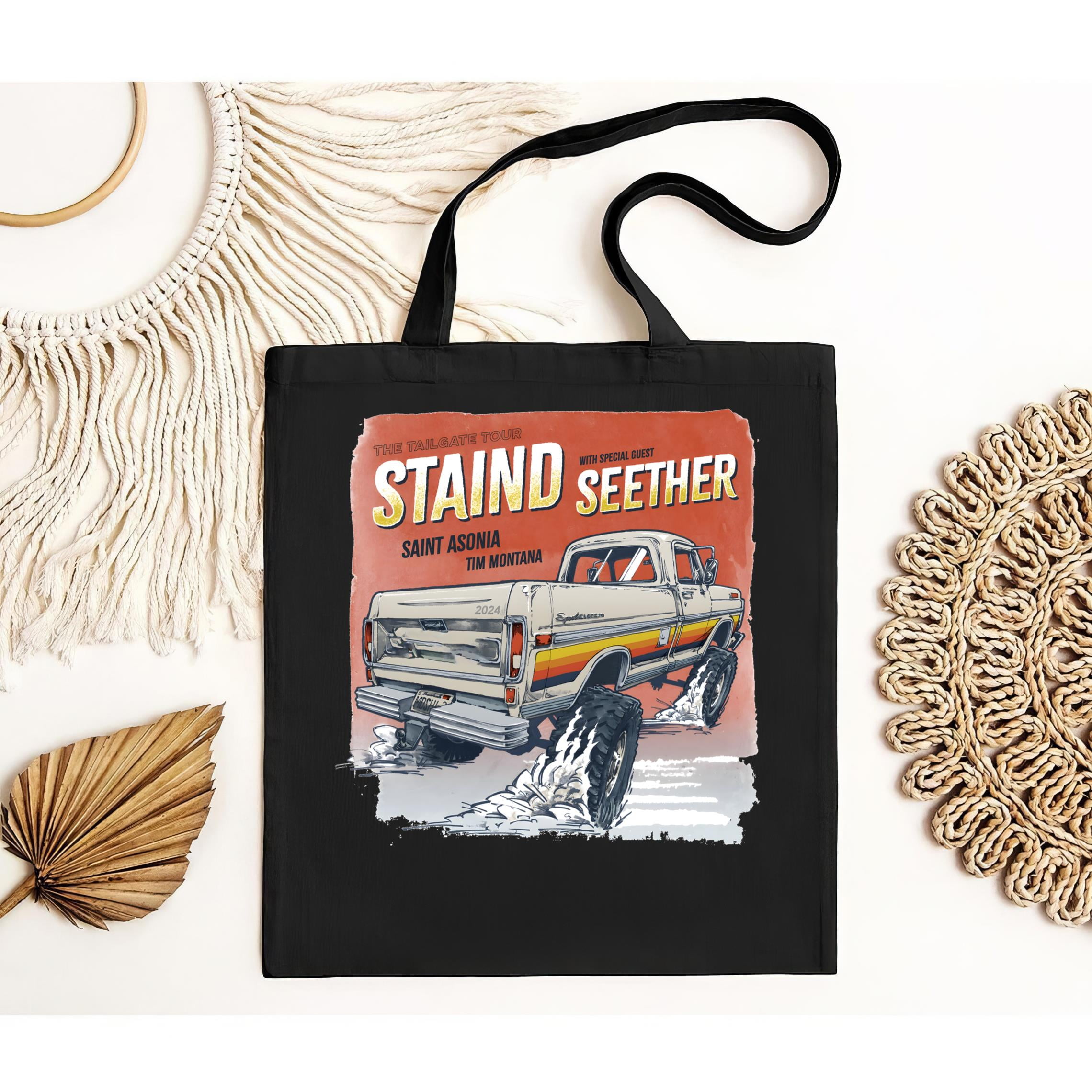 Staind 2024 Tailgate, Staind Band Fan Bag, Tailgate, Staind, The soft ...