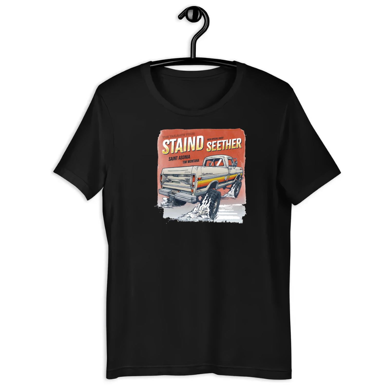 Staind 2024 Tailgate, Staind Band Fan Shirt, Tailgate, Staind, The ...