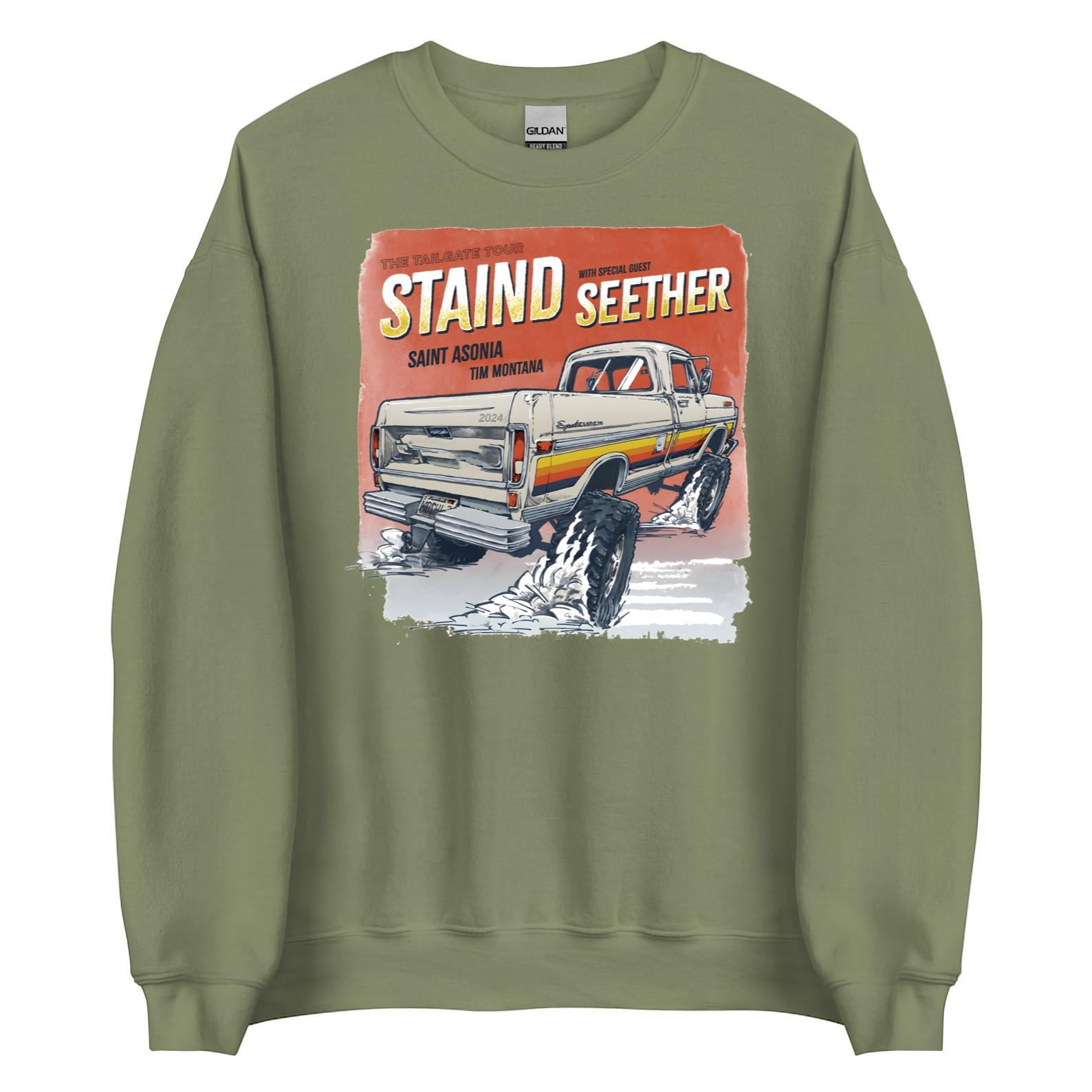 Staind 2024 Tailgate, Staind Band Fan Shirt, Tailgate, Staind, The ...