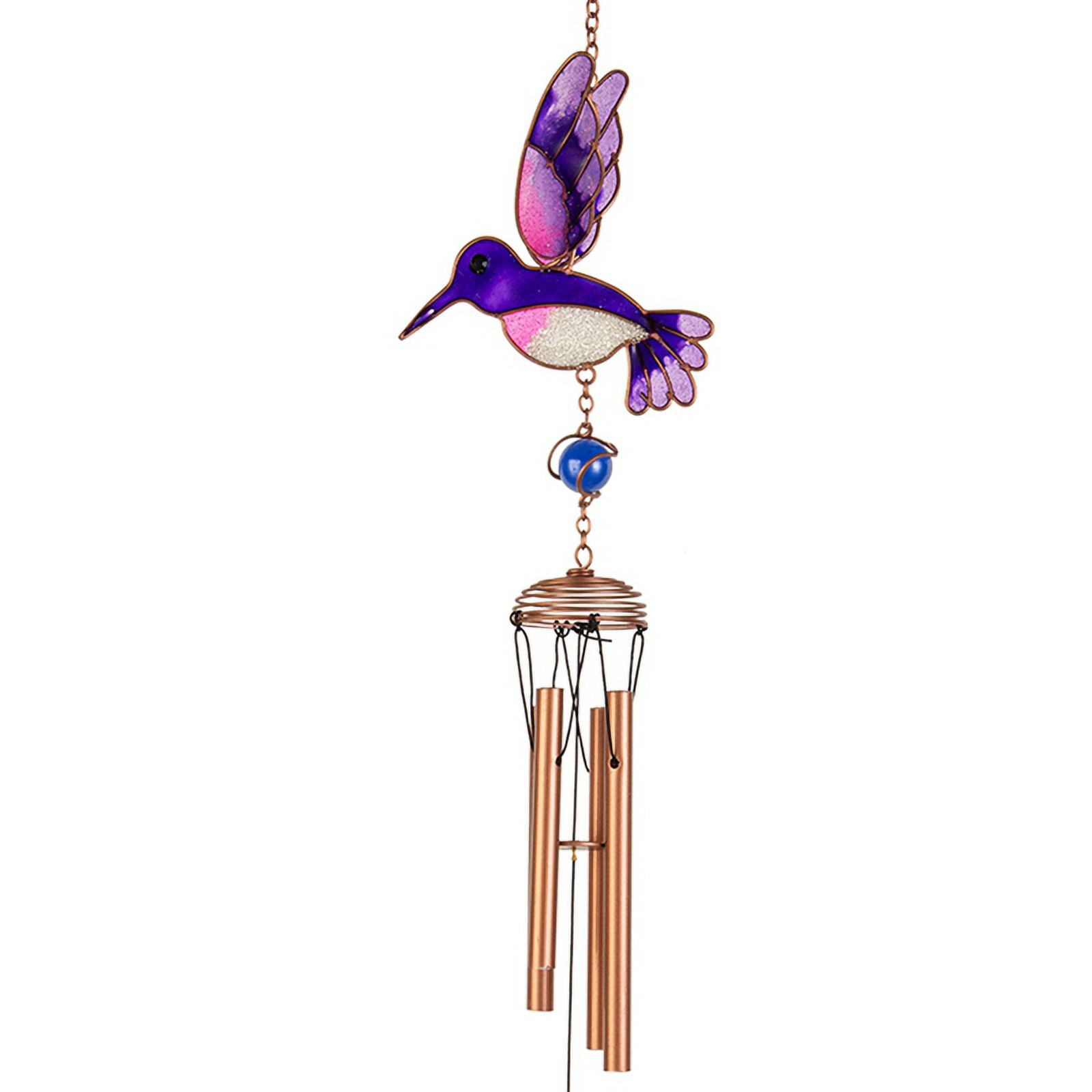 Stained Bird ,Bird Crystal Prisms Hanging Crystals Ornament Wind Chimes ...