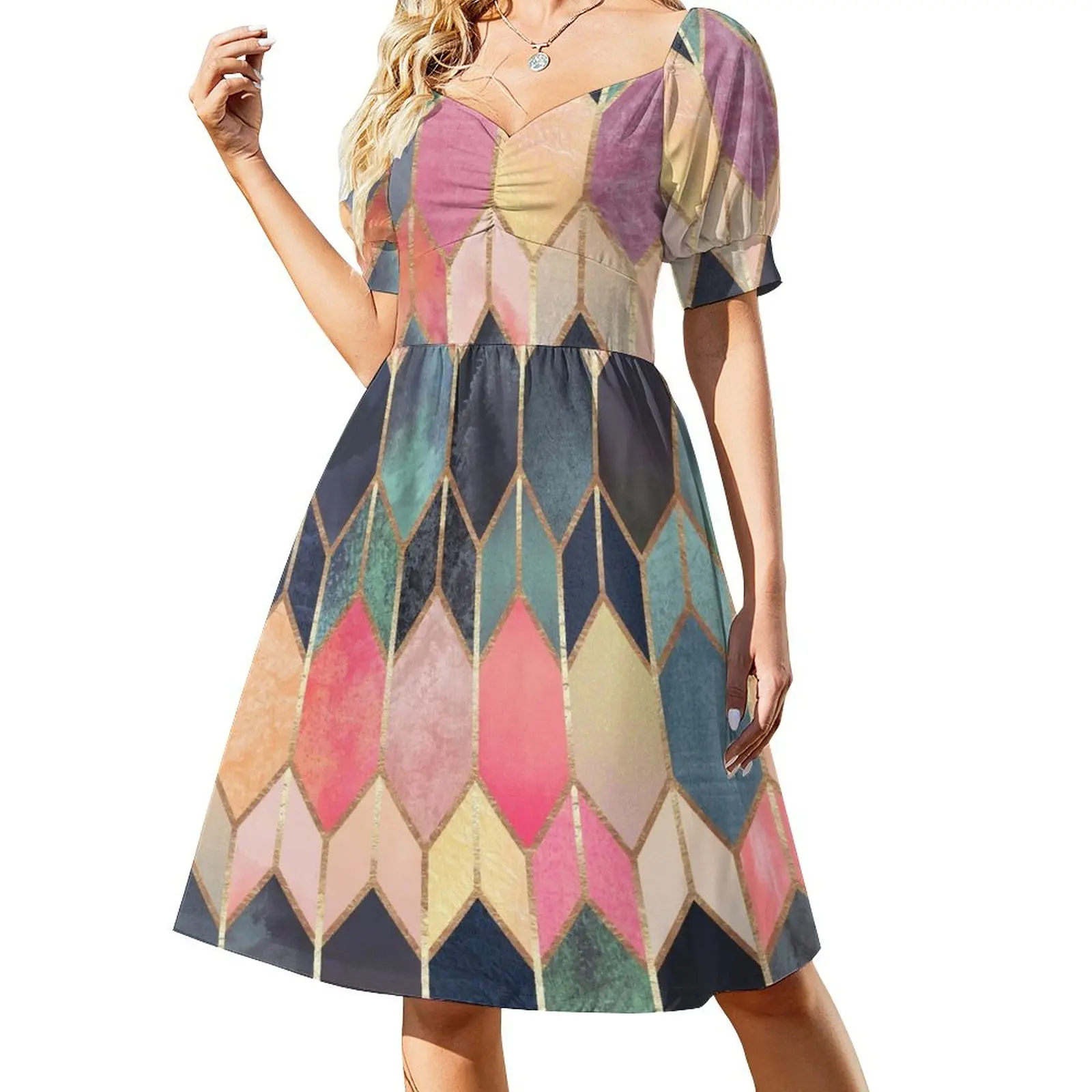 Stained Glass 3 Sleeveless Dress dress for women evening dress summer ...