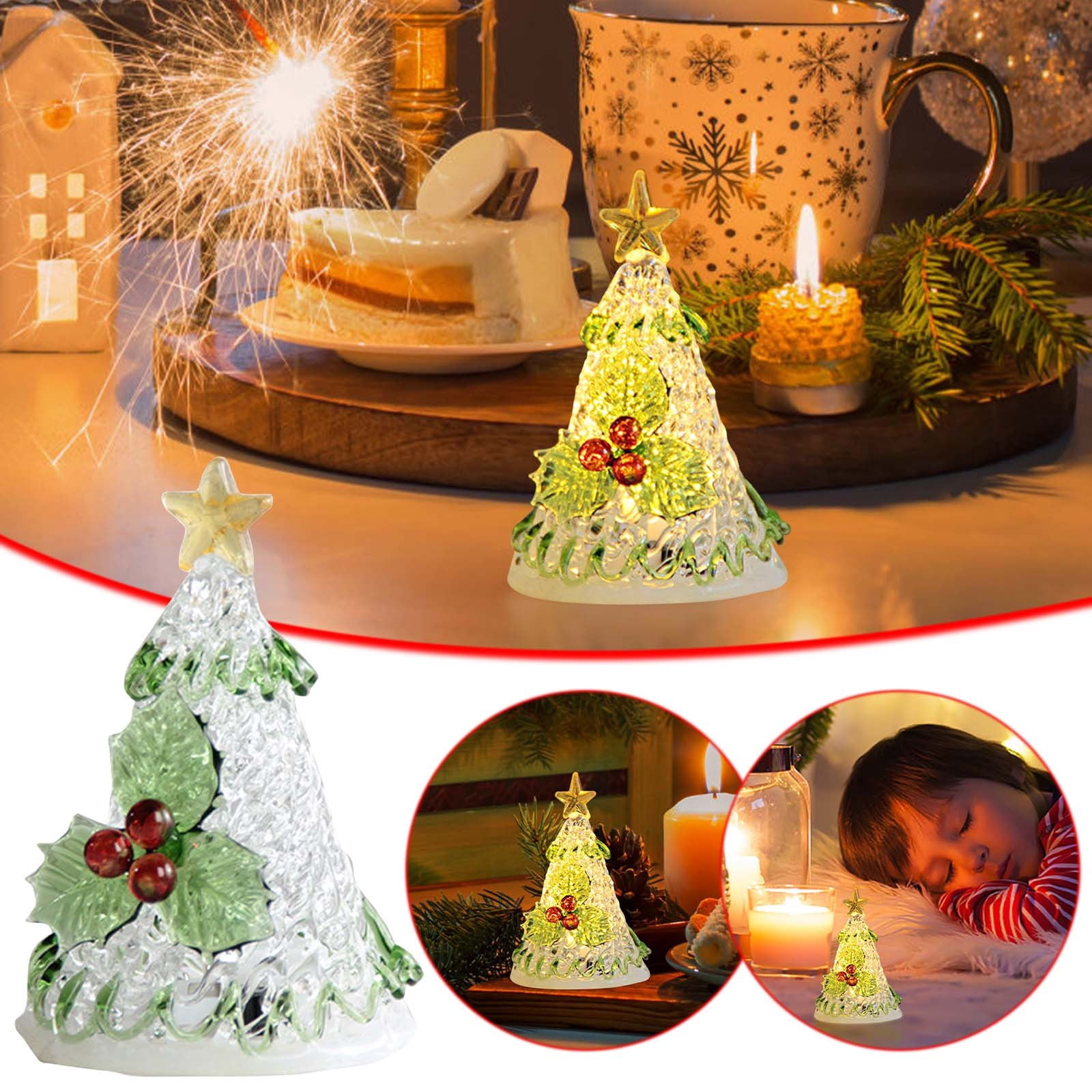 Stained Glass Christmas Trees - Walmart.com