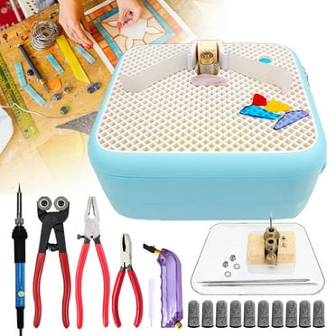 Portable 2in1 Stained Glass Angle Grinder for Curves&Edge Angles ...